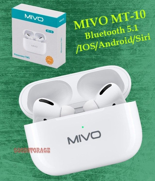 Наушники Внутриканальные MIVO MT-10 - купить по доступным ценам в ...