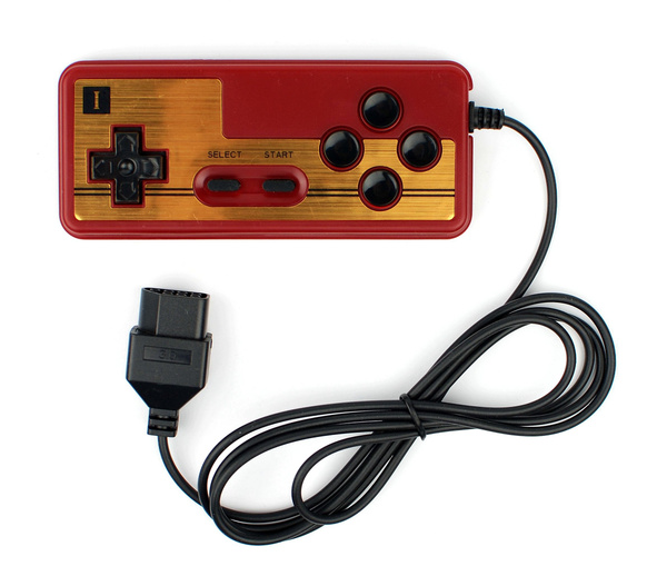 Джойстик Retro Genesis, для 8 bit, бордовый - купить по выгодной цене в ...