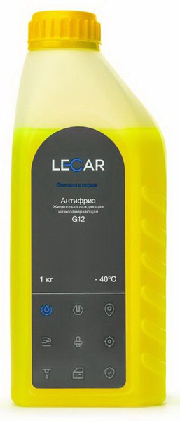 Антифриз Lecar 054311054311, Готовый раствор купить по выгодной цене в ...