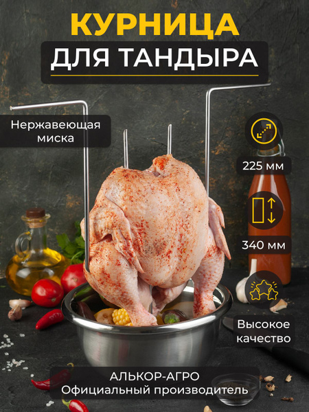Курница для тандыра, курник для тандыра с миской D22.5 (Скиф, Аладин ...