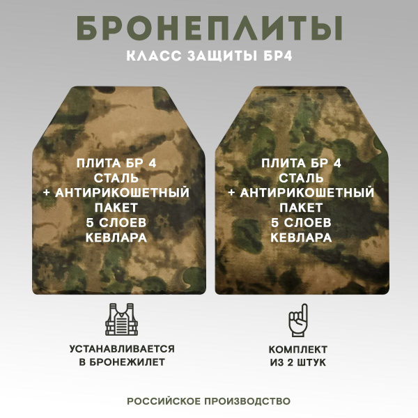 Бронеплиты для бронежилета - купить с доставкой по выгодным ценам в ...