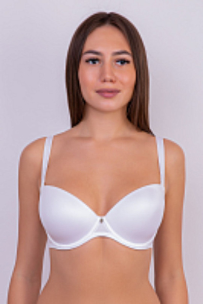 Бюстгальтер Женский Milavitsa, размер 80A белый Полиамид Беларусь Однотонный купить c доставкой ...