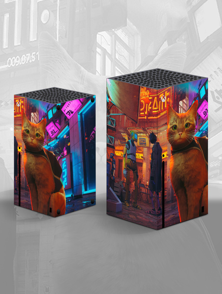 Наклейка на XBOX Series X Stray - купить с доставкой по выгодным ценам ...