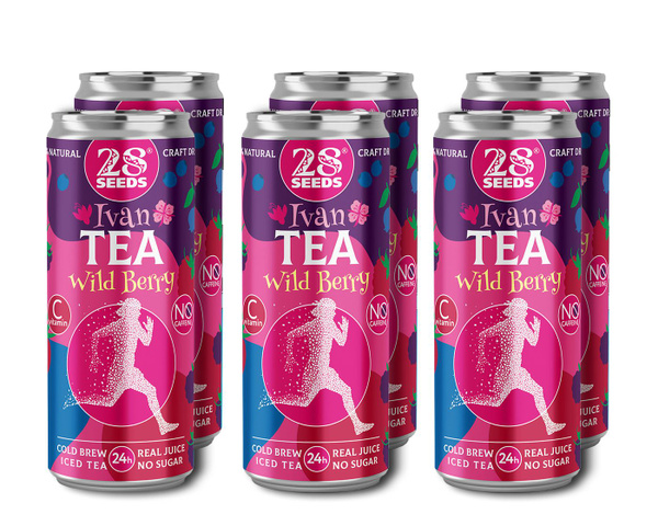 Иван-Чай колд брю Лесные Ягоды "28 SEEDS" 6 шт. - купить с доставкой по выгодным ценам в ...