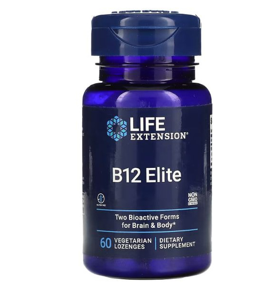 Life Extension B12 Elite, 60 капсул - купить с доставкой по выгодным ...