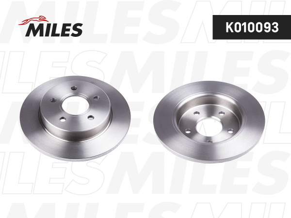 Диск тормозной задний MILES K010093 для а/м Ford Focus II, C-MAX I ...