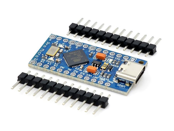 Плата Arduino Pro Micro на базе Atmega32u4 аналог Arduino Leonardo Type C купить с