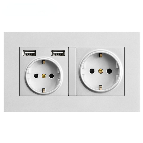 Розетка с USB-портом для зарядки, 16A/146 мм - купить по низкой цене в ...