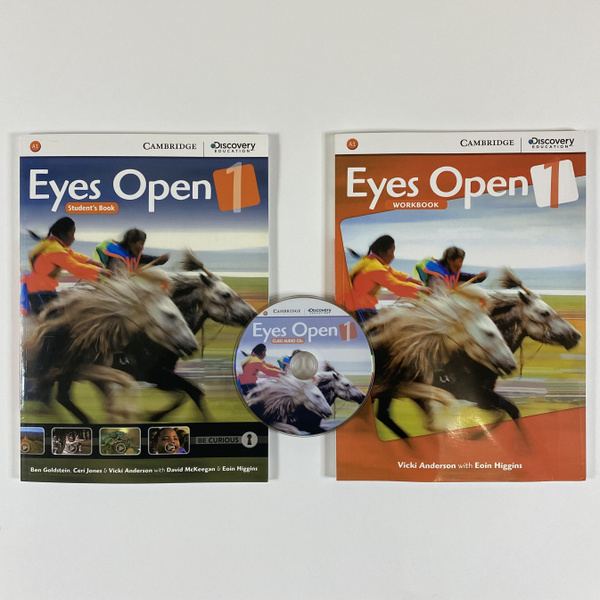 Eyes Open 1, Students Book + Workbook + CD (учебник, раб.тетрадь и диск ...