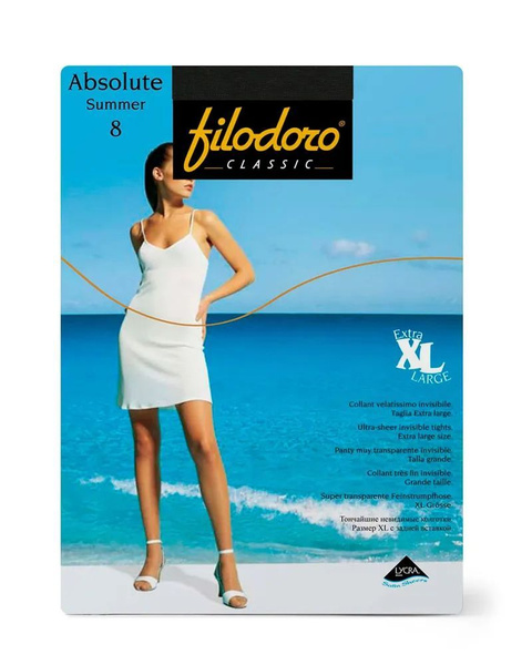 Колготки Filodoro Classic ABSOLUTE SUMMER 8, 8 ден, 1 шт - купить с ...