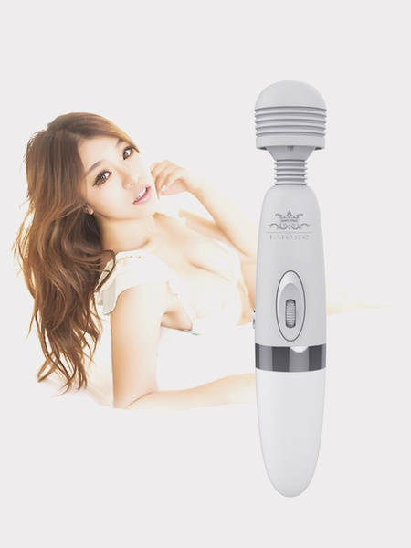 Вибратор вращающийся на 360 градусов вибратор, белый - купить с ...