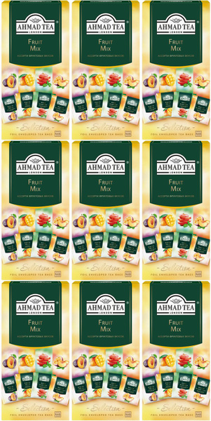 Чай ассорти Ahmad Tea Фруктовый микс в пакетиках 1,5 г х 24 шт ...