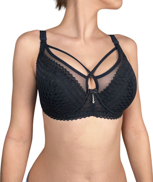 Бюстгальтер Женский VE.NU.S формованная чашка, размер 90E темно-синий Вечерний/праздничный Китай ...