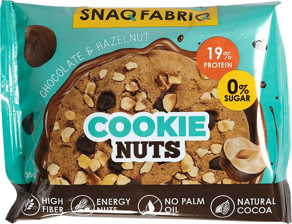 Печенье Snaq Fabriq Глазированное шоколад фундук 35г х 3 шт - купить с ...