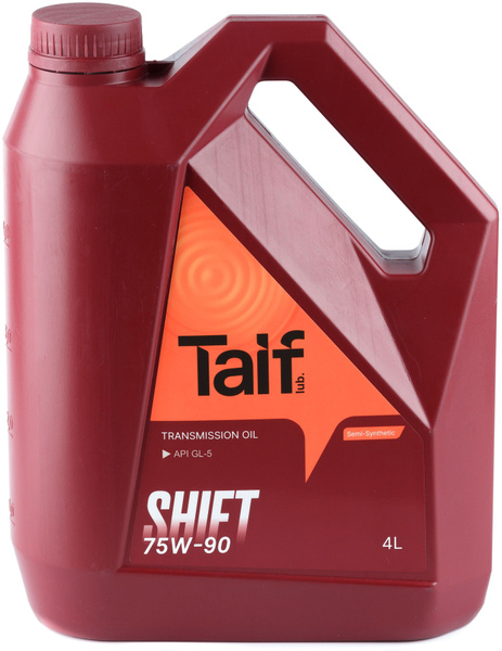 Масло трансмиссионное TAIF SHIFT SAE 75W-90, API GL-5, (4 литра) для ...