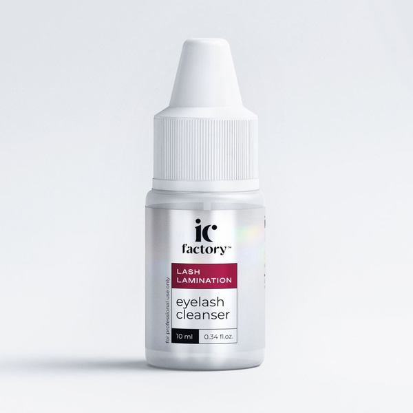 IC FACTORY Средство для очищения ресниц EYELASH CLEANSER, 10 мл ...