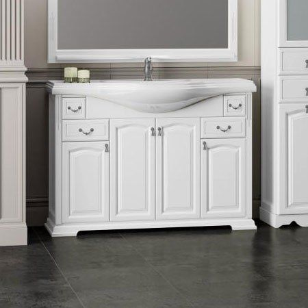 Тумба под раковину Opadiris Риспекто 120 белая матовая купить на OZON по низкой цене (1614084693)