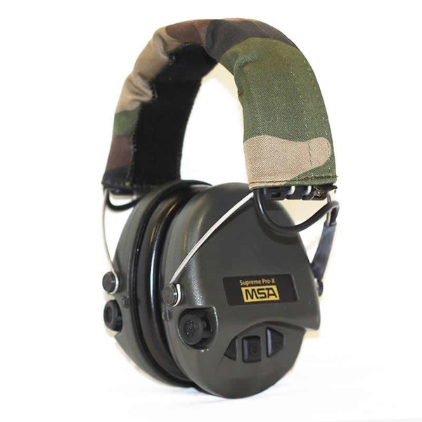 Наушники активные Sordin (MSA) Supreme Pro-X LED Green GEL, хаки ...