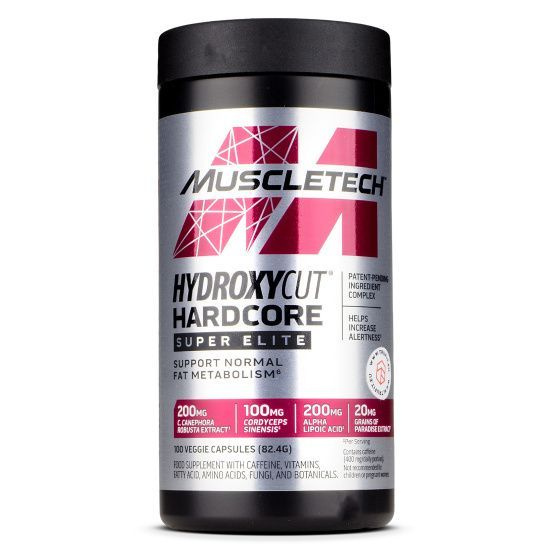 Спортивный жиросжигатель MuscleTech Hydroxycut Hardcore Super Elite 100 ...