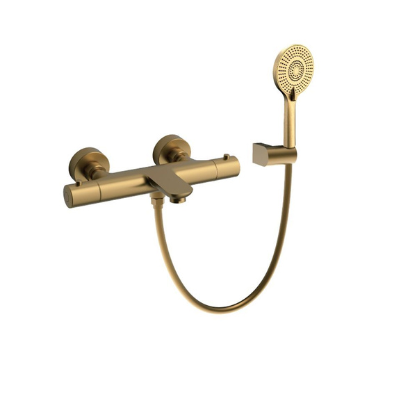 Смеситель термостатический Raiber 008 Латунь Защита от излома, Гибкая ...