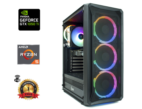 Купить компьютер WINDMASTER WINDMASTER Game Ryzen 5 2600 / GTX 1050 Ti ...