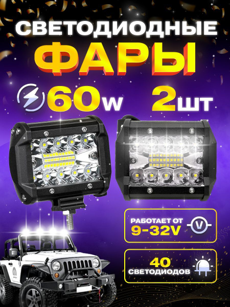 Балка светодиодная на автомобиль Autoled-opt, Без цоколя купить по выгодной цене в интернет ...