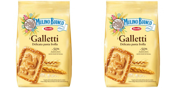 Mulino Bianco Печенье Galletti, 350 г, 2 уп - купить с доставкой по ...