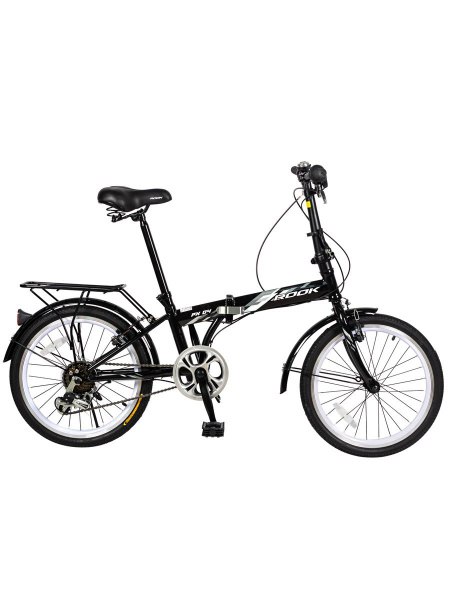 Велосипед складной ROOK PX-R04-B, 7 ск. 20" (черный) - купить по ...