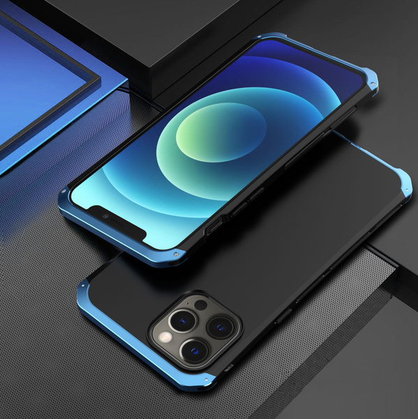 Чехол iPhone 12 / 12 Pro Element Box синий купить на OZON по низкой ...