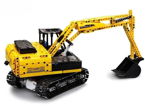 Радиоуправляемый конструктор CaDA deTech гусеничный экскаватор (544 ...