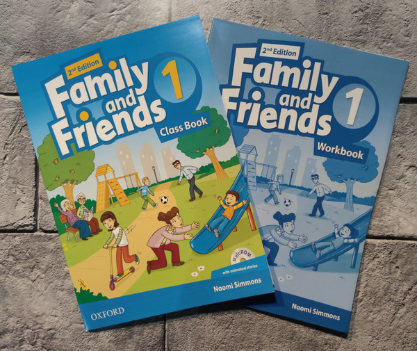 Family and Friends (2nd edition) Class Book 1 + Work Book 1 - купить с ...