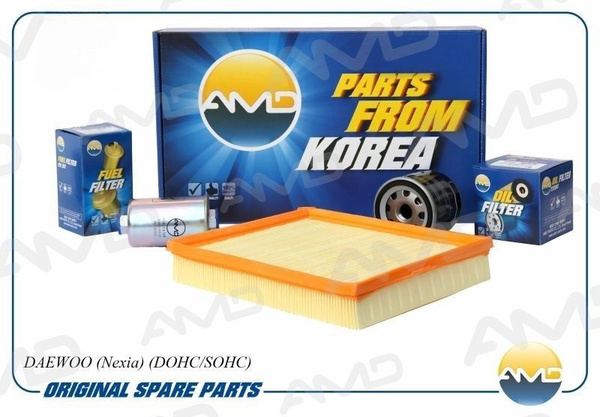 Комплект фильтров для ТО - для DAEWOO Nexia / Део Нексия / Фильтра ТО 3 ...