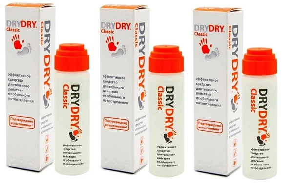 Dry dry classic средство длительного действия от обильного ...