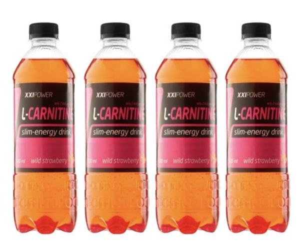 Напиток L-Carnitine Земляника 500 мл х 4 шт - купить с доставкой по ...