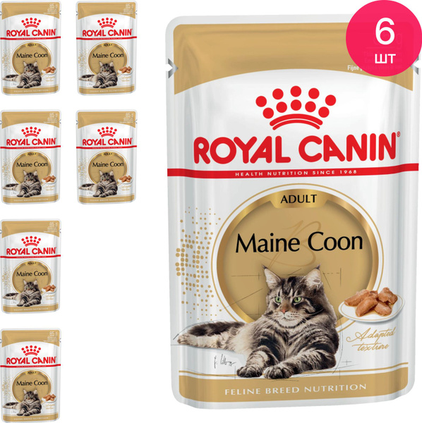 Корм для кошек влажный Royal Canin / Роял Канин Maine Coon Adult для ...
