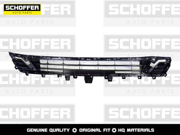 Решетка бампера переднего крашеная черная Haval Jolion/Хавал Джолион 20 ...