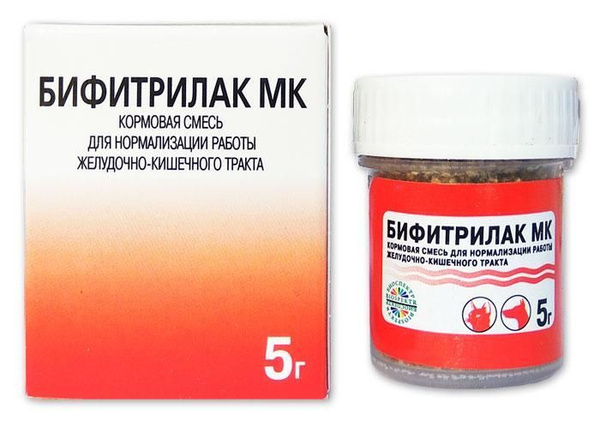 Бифитрилак МК, кормовая добавка для нормализации работы ЖКТ, 5 гр ...