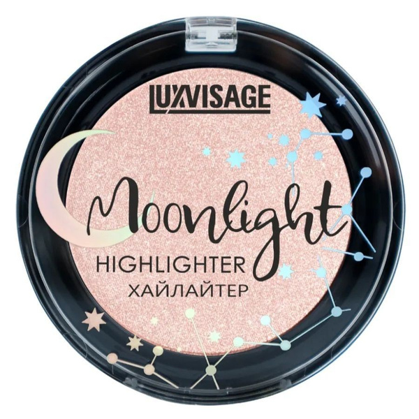 Luxvisage Хайлайтер для лица MOONLIGHT тон 01 Rose Glow - купить с ...