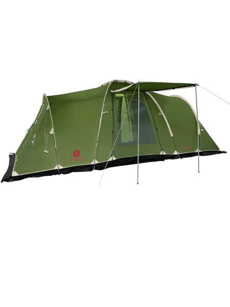 Палатка 4-местная BTrace Ruswell - купить по выгодной цене в интернет-магазине OZON (1044171472)