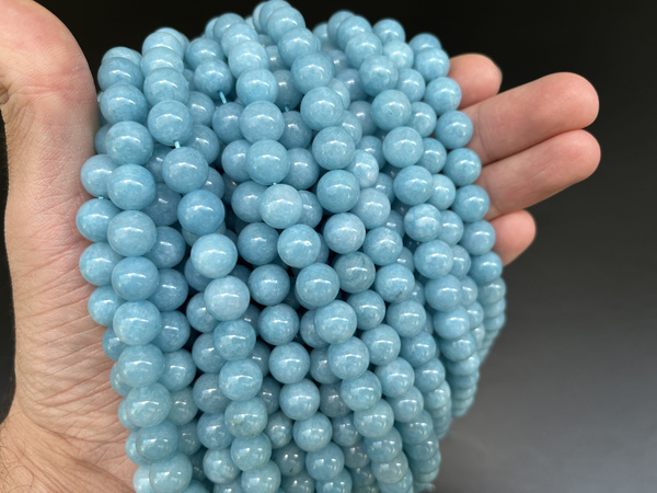 Кварц голубой 6 мм, бусины на нитке (около 60 шт) купить на OZON по ...