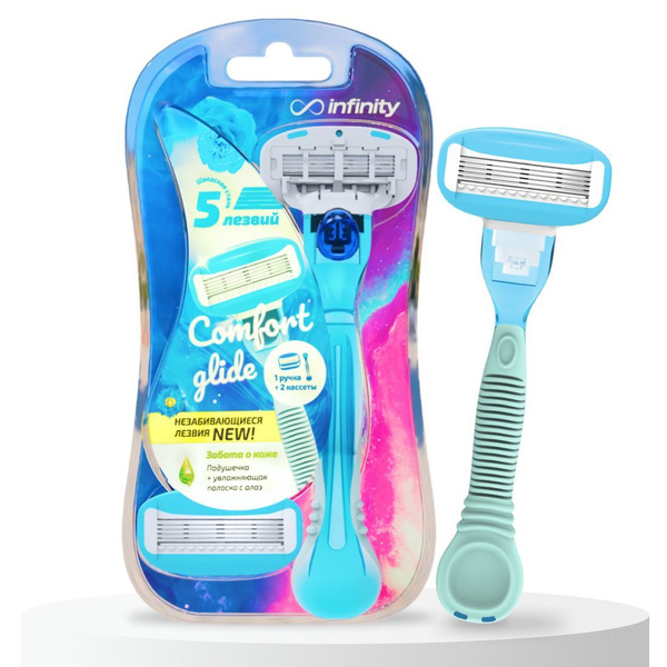 Многоразовая бритва станок INFINITY Comfortglide - купить с доставкой ...
