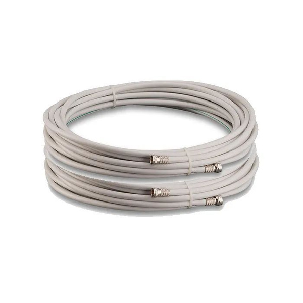 Кабельная сборка 2 шт х 5 метров F Male F Male 75 ОМ для подключения антенн 3g 4g Lte