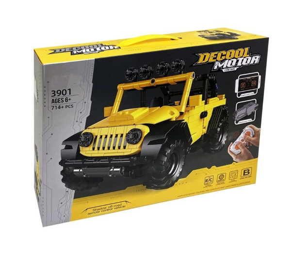 Конструктор. Decool motor, Джип Вранглер, technik, 3901 - купить с доставкой по выгодным ценам в ...