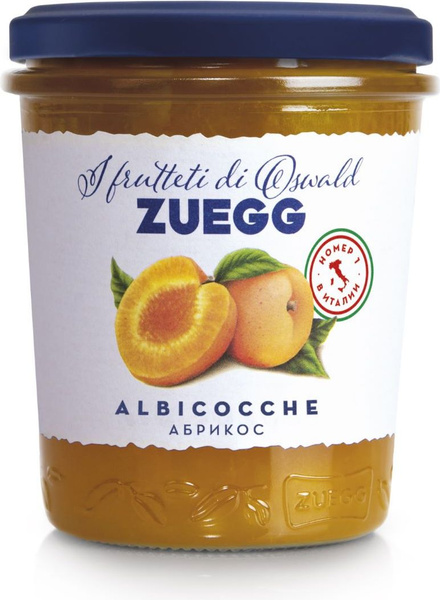 Конфитюр ZUEGG Абрикос экстра, 320 г - купить с доставкой по выгодным ...