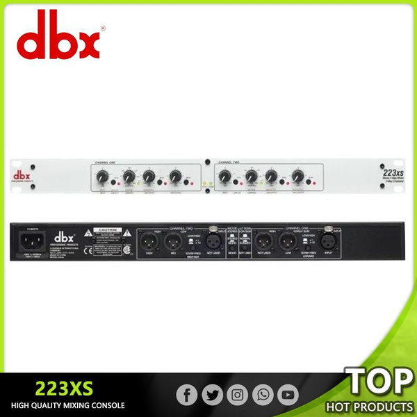 Стерео кроссовер dbx 223XS - купить с доставкой по выгодным ценам в интернет-магазине OZON ...