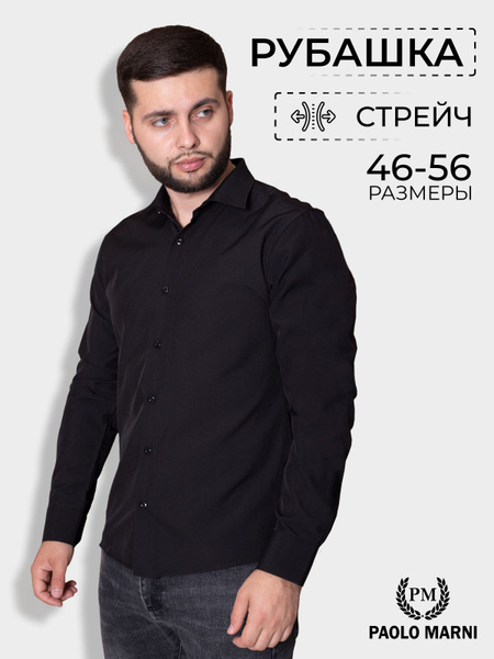 Рубашка Paolo Marni - купить с доставкой по выгодным ценам в интернет-магазине OZON (959087558)