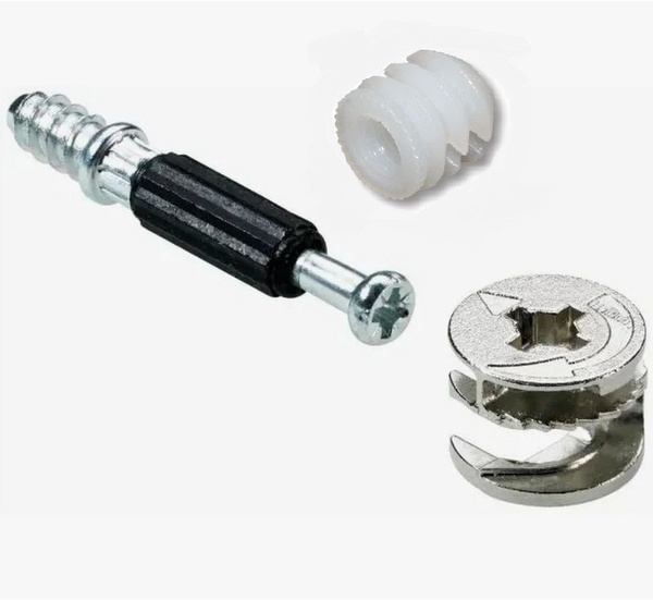 Комплект HETTICH эксцентрик Rastex 15/18 D + дюбель TWISTER DU 644 М6 ...