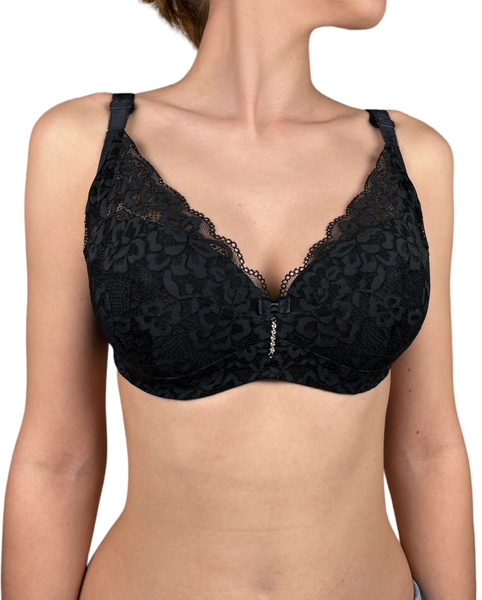 Бюстгальтер Женский VE.NU.S классическая чашка, размер 90E темно-синий Полиамид, Эластан ...