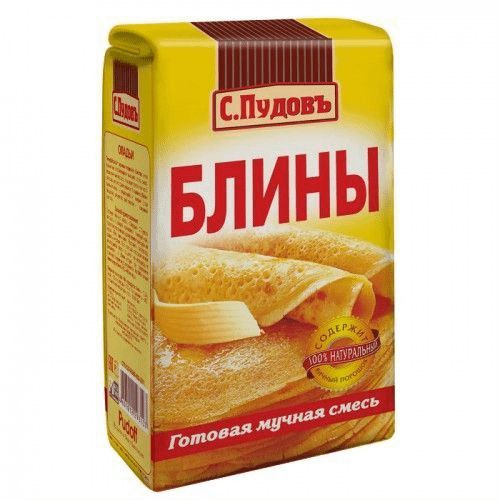 Смесь для выпечки блинов С.Пудовъ 500 г (2 шт) - купить с доставкой по ...