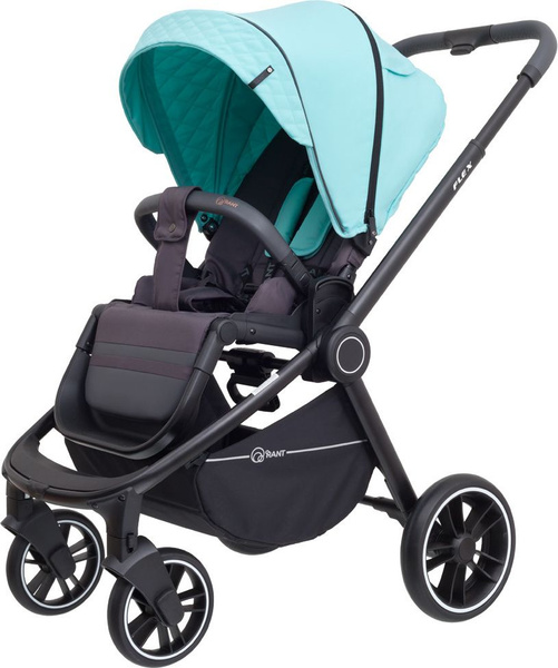 Коляска универсальная 2 в 1 RANT Flex, аквамарин - купить с доставкой по выгодным ценам в ...